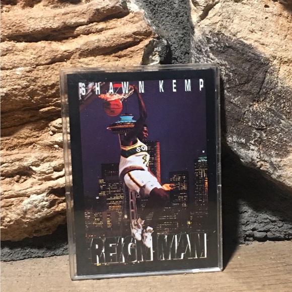 Other | Vintage Shawn Kemp Seattle Supersonics Reign Man Collectors ...
